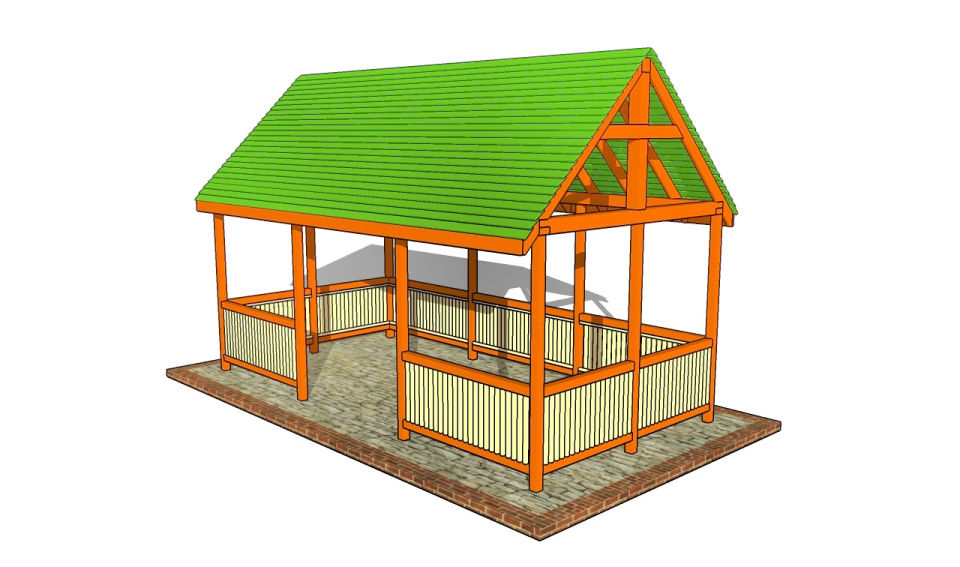 20 Free DIY Pavilion Plans and Ideas to Build for Backyard