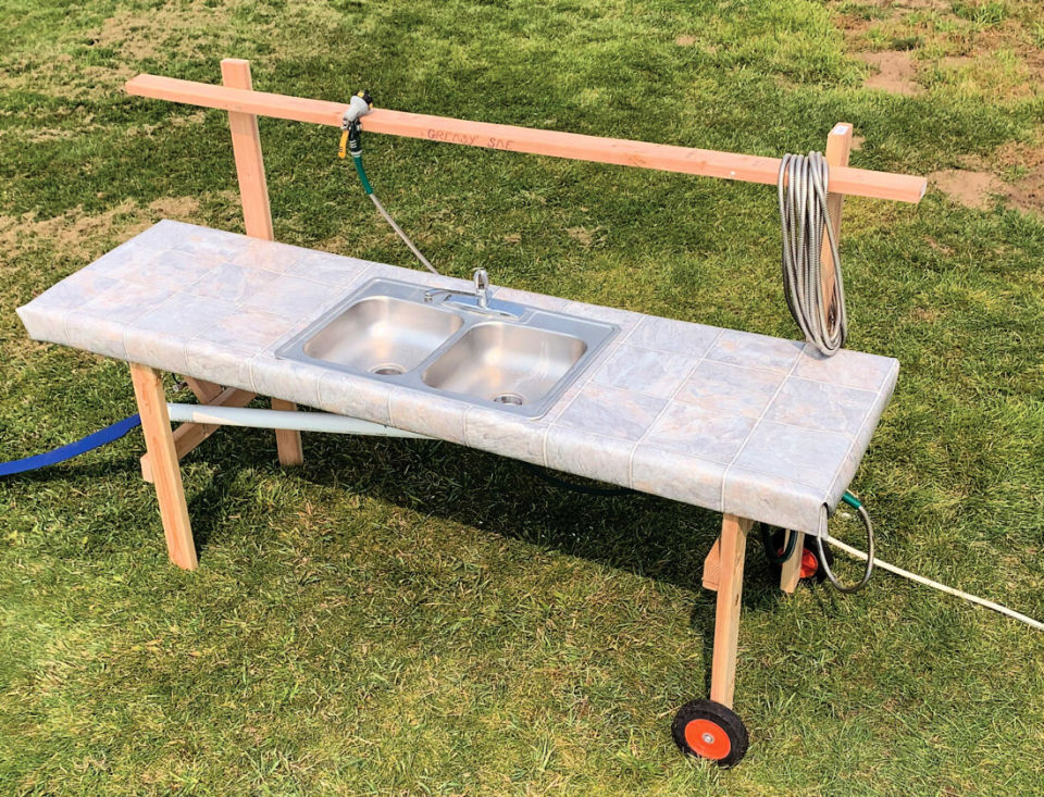 25 Homemade DIY Outdoor Sink Ideas: Build Garden Sink