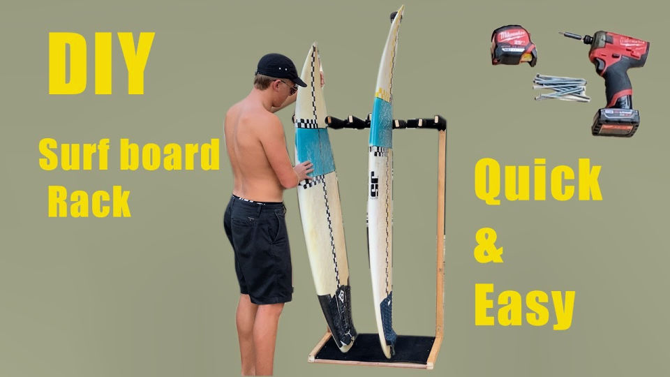 20 Homemade DIY Surfboard Rack Ideas