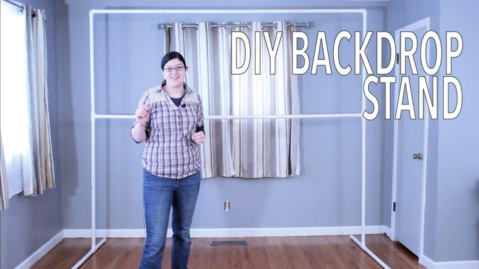 20 DIY PVC Backdrop Stand Ideas: Make PVC Pipe Backdrop