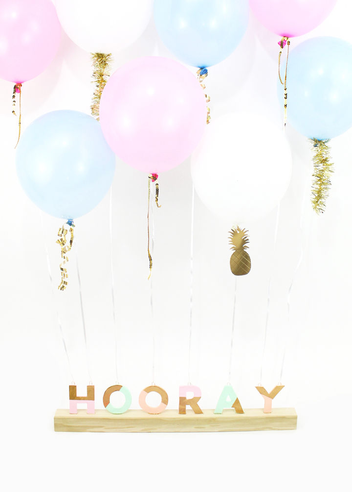 15 Cheap and Easy DIY Balloon Weights Ideas