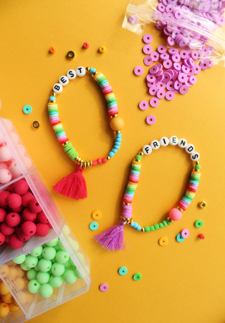 23 Cute Clay Bead Bracelet Ideas to Make Your Own