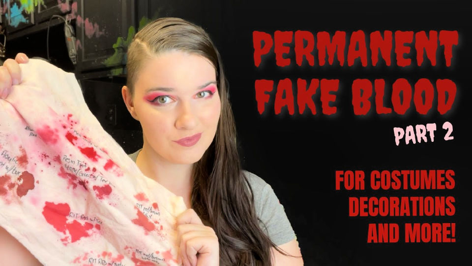 How to Make Fake Blood: 25 Easy DIY Recipe List