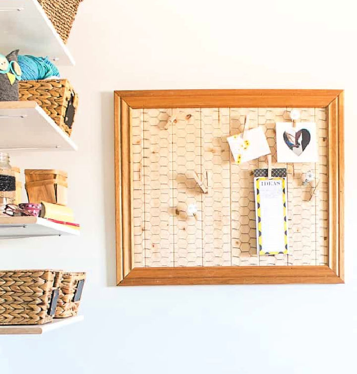 25 DIY Memo Board Ideas: How To Make a Memory Board
