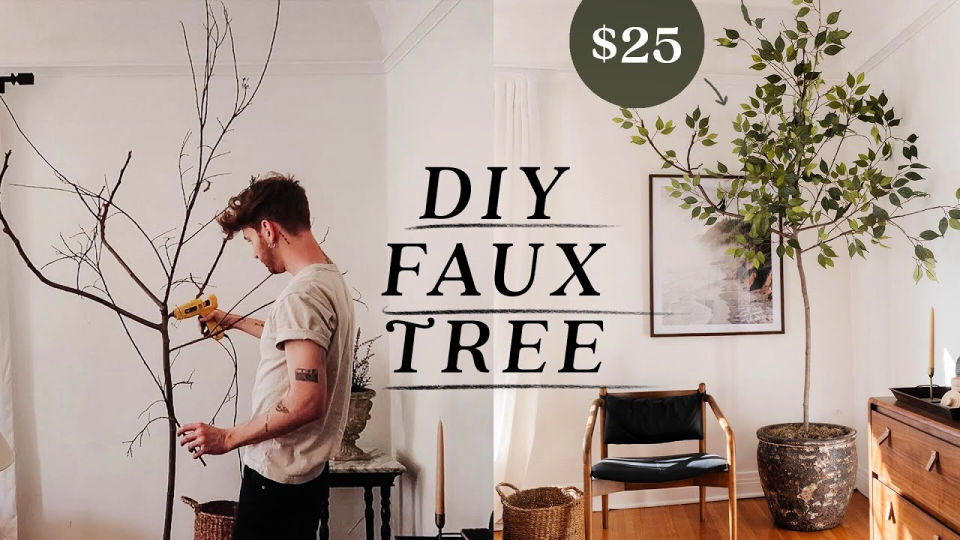 20 DIY Fake Tree Ideas: How To Make Own Fake Trees