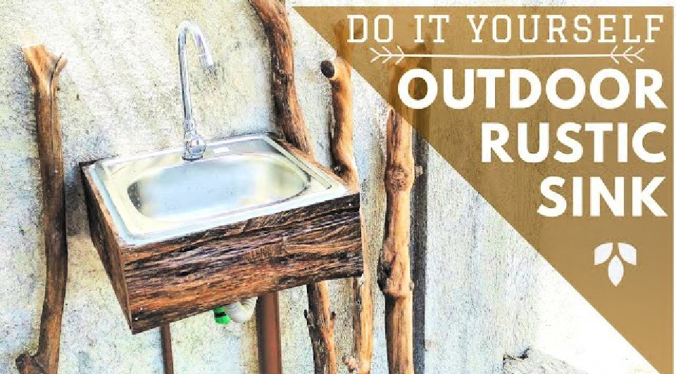 25 Homemade DIY Outdoor Sink Ideas: Build Garden Sink