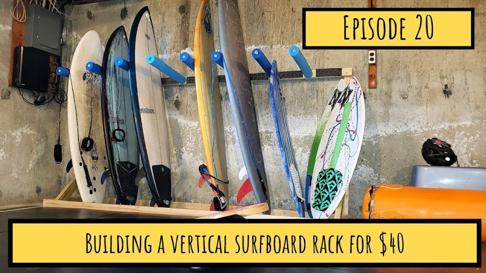 20 Homemade DIY Surfboard Rack Ideas