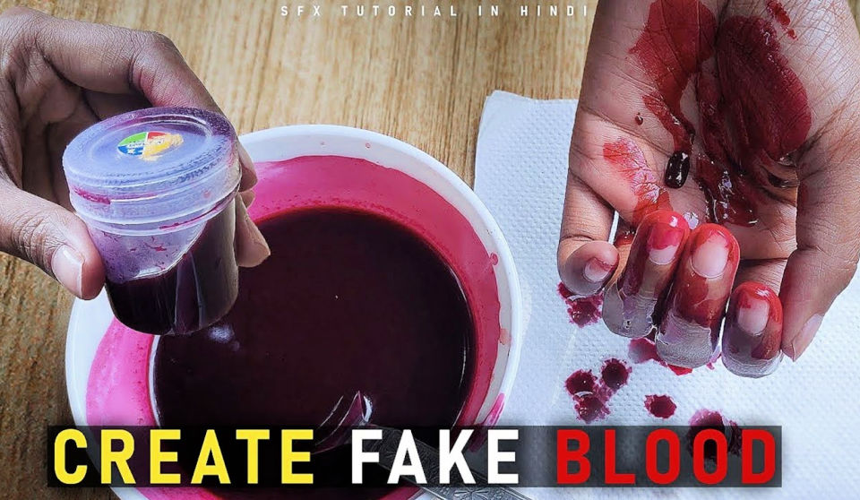 How to Make Fake Blood: 25 Easy DIY Recipe List