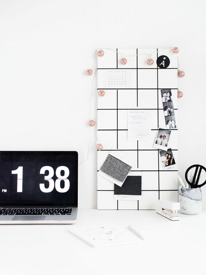 25 DIY Memo Board Ideas: How To Make a Memory Board