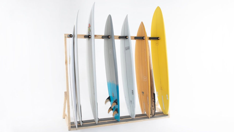 20 Homemade DIY Surfboard Rack Ideas