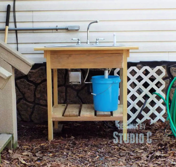 25 Homemade DIY Outdoor Sink Ideas: Build Garden Sink