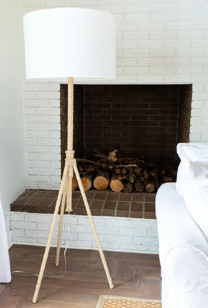 25 DIY Floor Lamp Ideas: Make Your Own Floor Lamps
