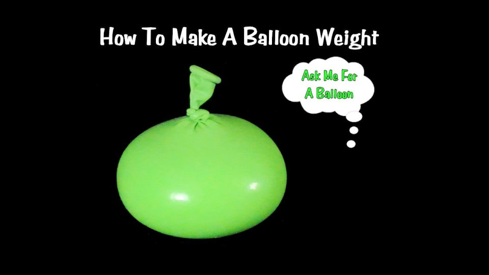 15 Cheap and Easy DIY Balloon Weights Ideas
