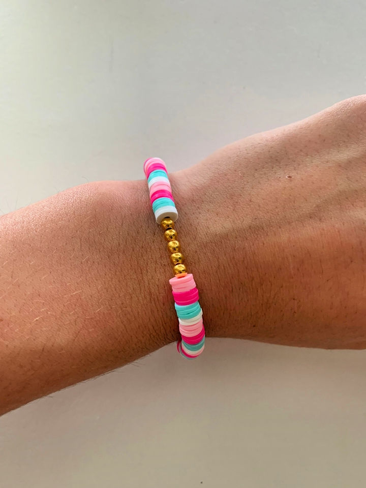 23 Cute Clay Bead Bracelet Ideas to Make Your Own