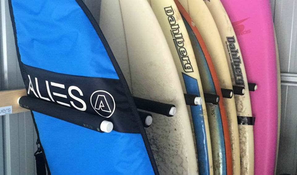 20 Homemade DIY Surfboard Rack Ideas
