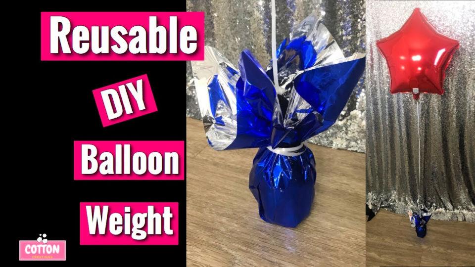15 Cheap and Easy DIY Balloon Weights Ideas