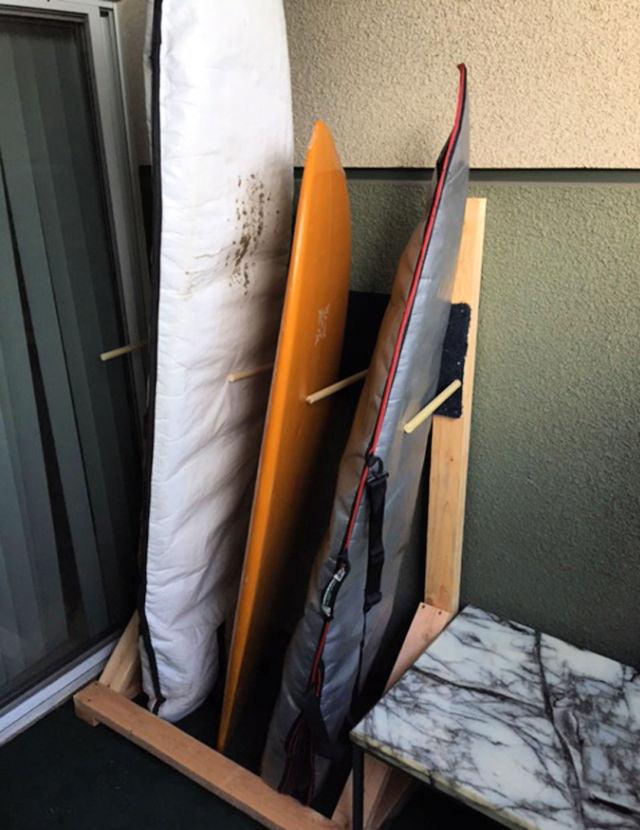 20 Homemade DIY Surfboard Rack Ideas