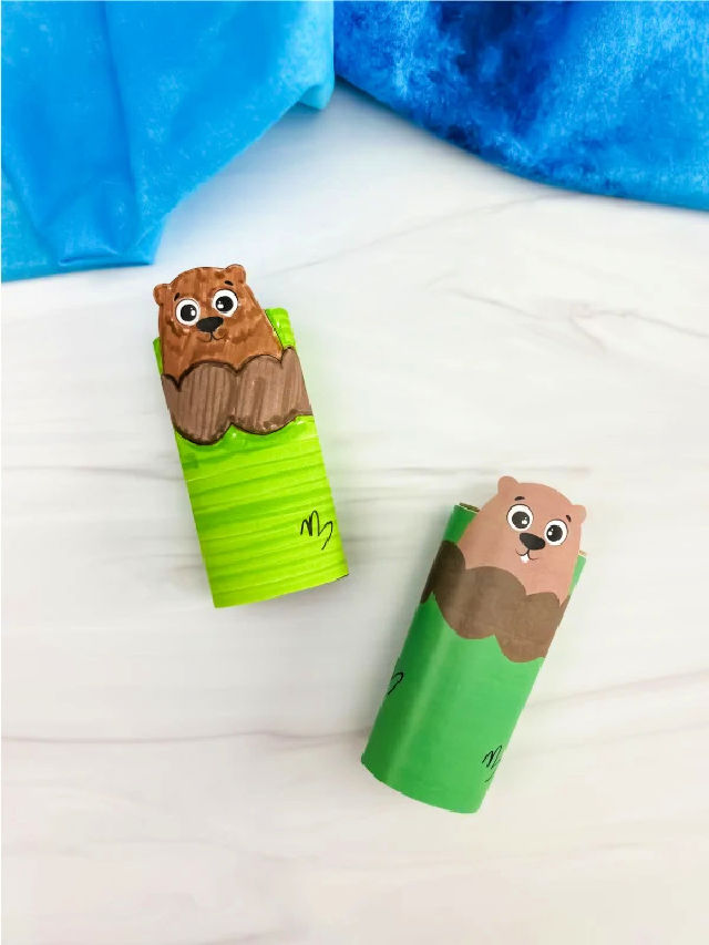 25 Groundhog Day Crafts for Kids (Preschoolers)