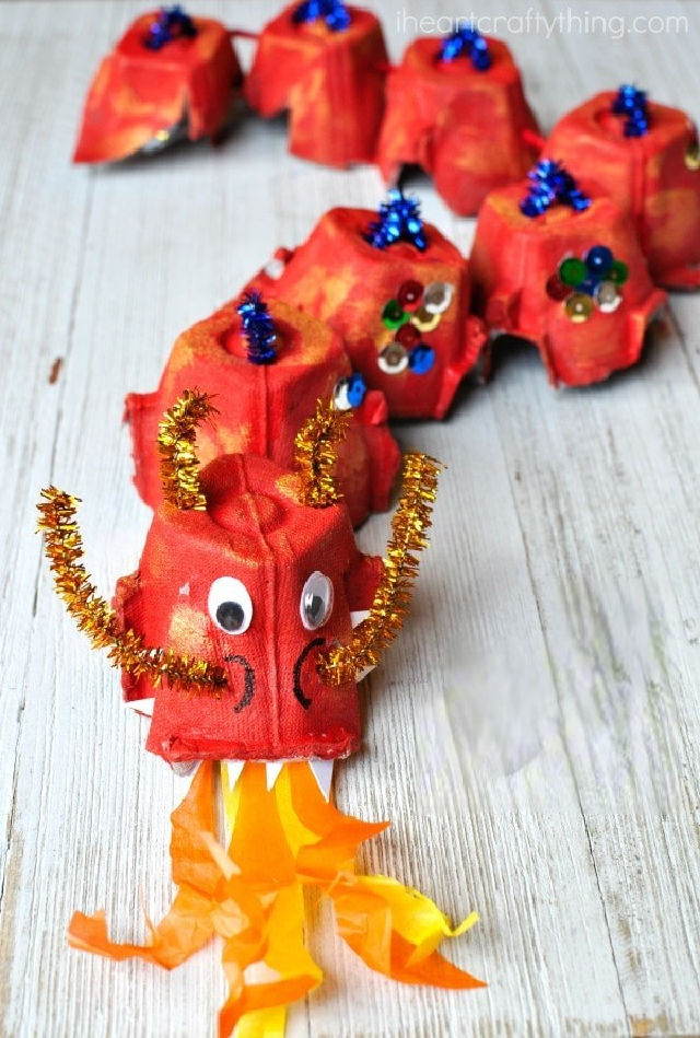25 Easy DIY Dragon Crafts for Kids: How To Make a Dragon