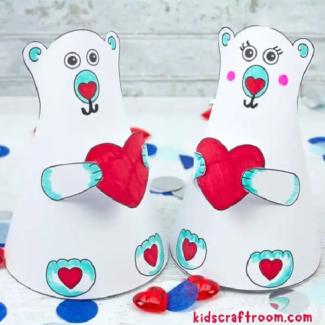 25 Easy Bear Crafts for Kids (Preschoolers and Toddlers)
