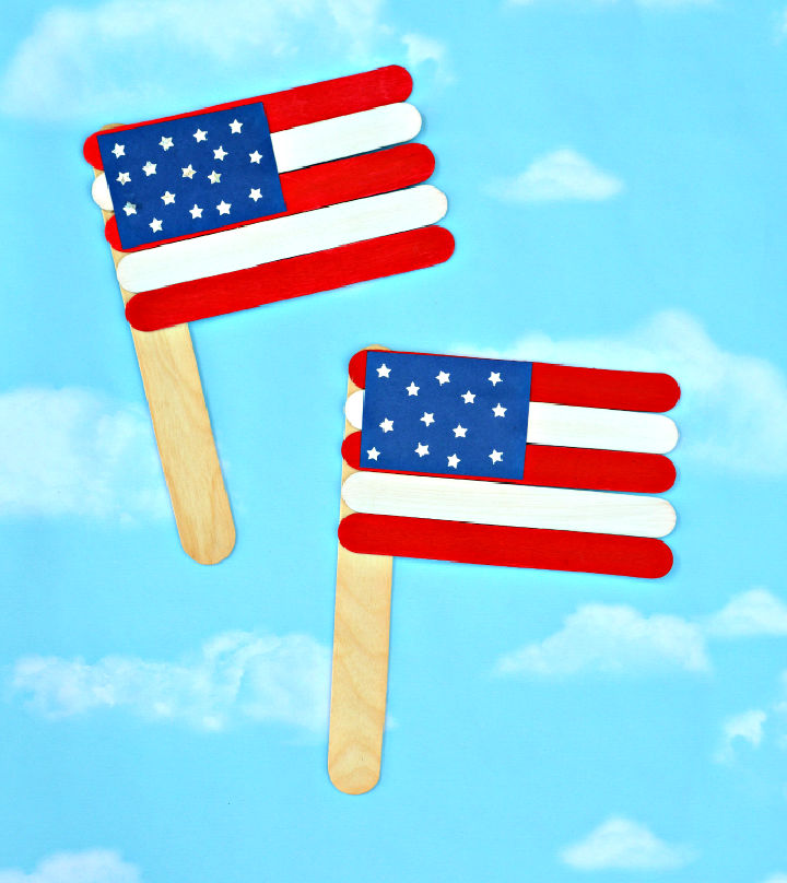 25 Easy American Flag Crafts for Kids: Flag Day Craft Ideas