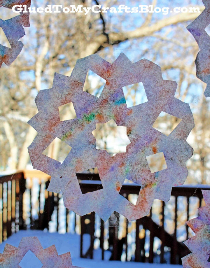 20 DIY Coffee Filter Snowflakes: Easy to Make at Home
