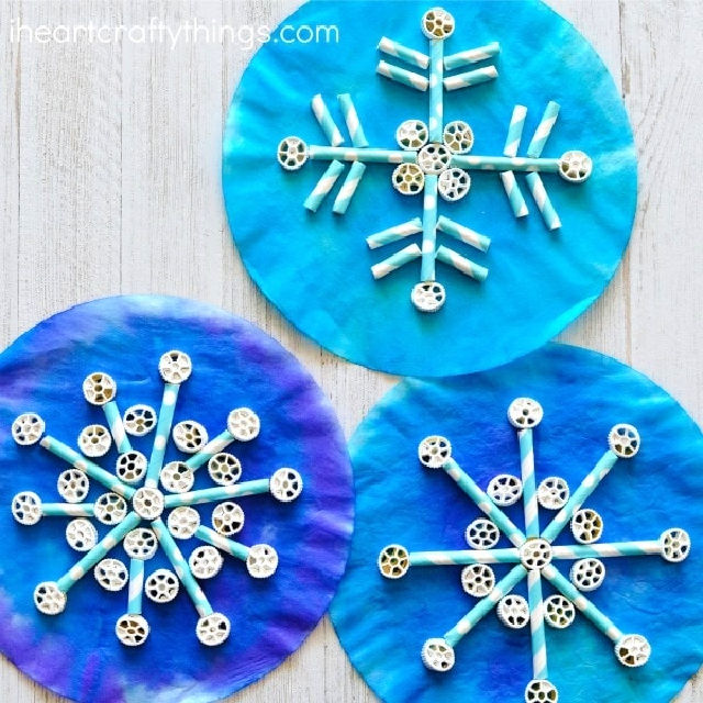 20 DIY Coffee Filter Snowflakes: Easy to Make at Home