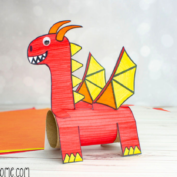 25 Easy DIY Dragon Crafts for Kids: How To Make a Dragon
