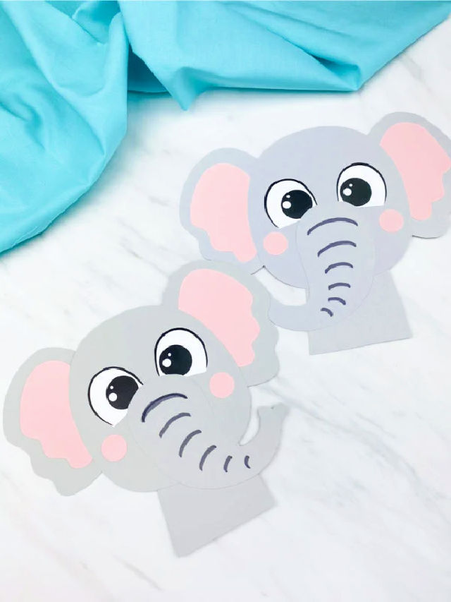25 Fun Elephant Crafts and Arts for Kids