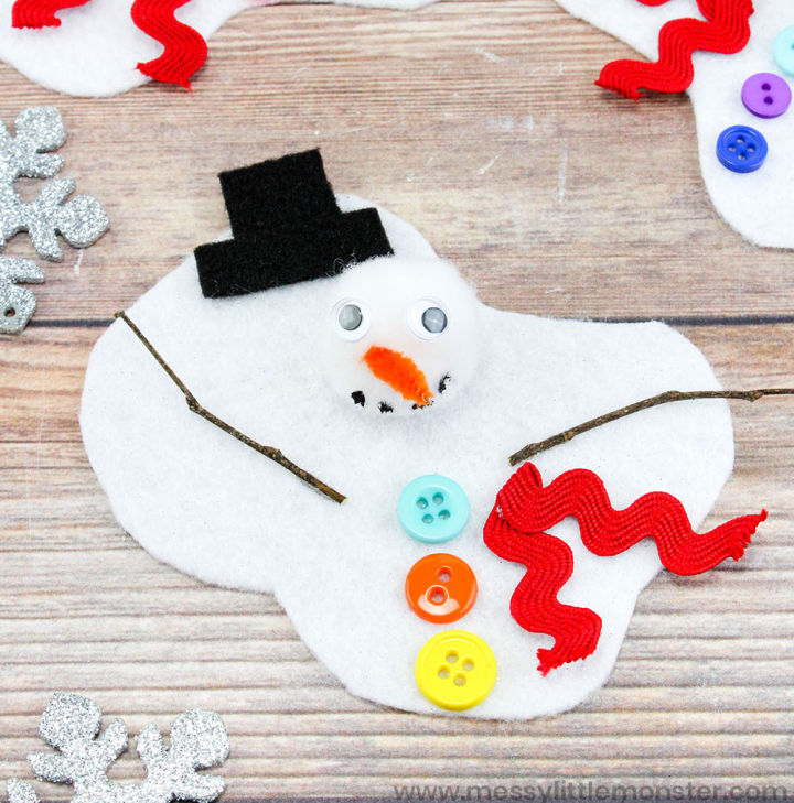25 Fun Melted Snowman Craft Ideas for Kids