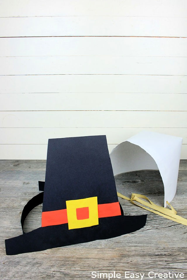 25 Pilgrim Hat Crafts and Patterns (Printable Template)