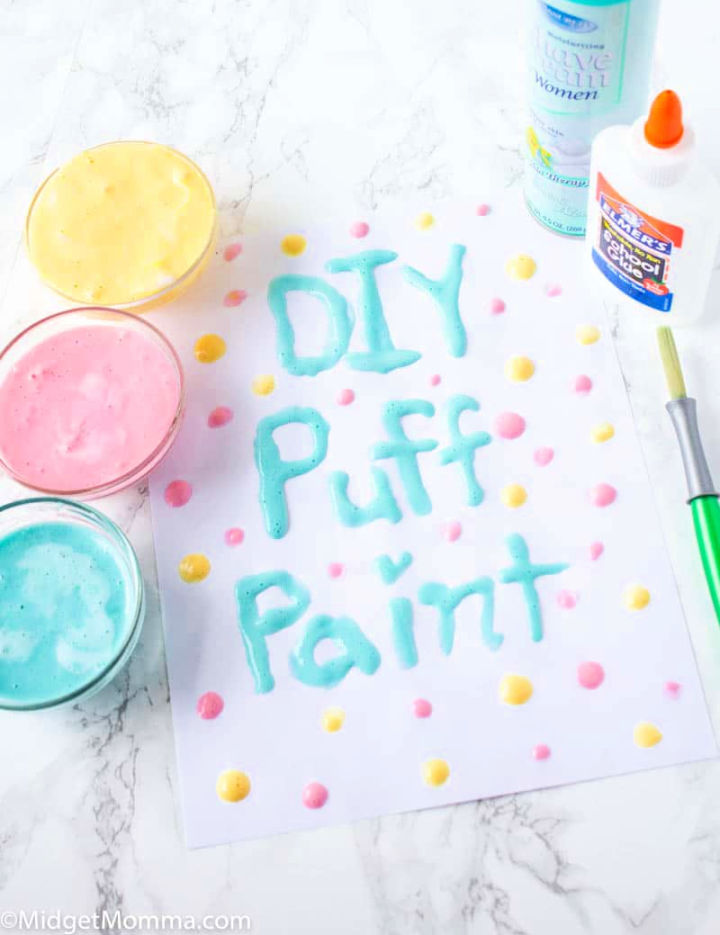 25 DIY Puffy Paint Recipe: How To Make Puffy Paint