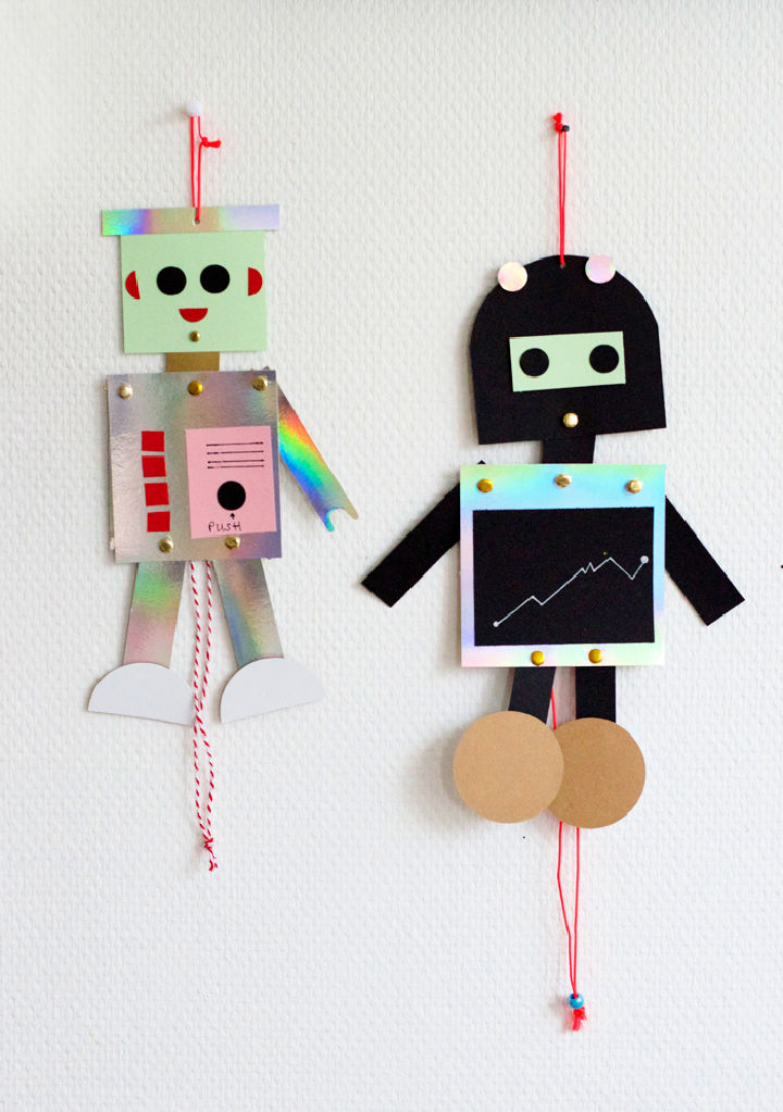 25 Robot Crafts for Kids (Preschoolers and Toddlers)