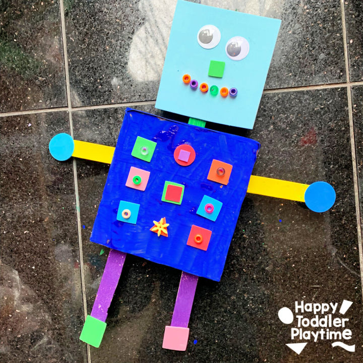25 Robot Crafts for Kids (Preschoolers and Toddlers)