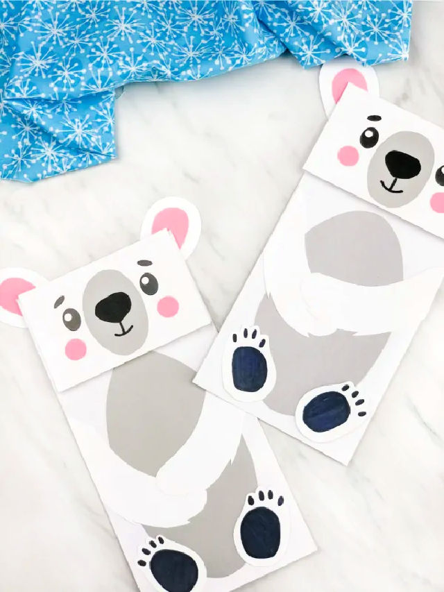 25 Easy Bear Crafts for Kids (Preschoolers and Toddlers)