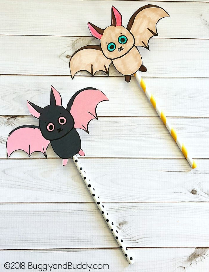 25 Easy Bat Crafts for Kids: Halloween Bat Craft Ideas