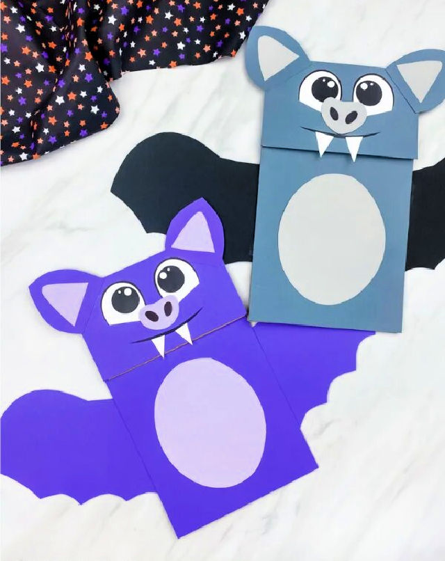 25 Easy Bat Crafts for Kids: Halloween Bat Craft Ideas