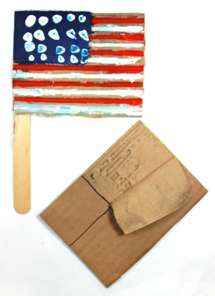 25 Easy American Flag Crafts for Kids: Flag Day Craft Ideas