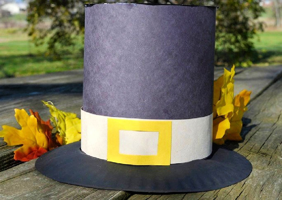 25 Pilgrim Hat Crafts and Patterns (Printable Template)