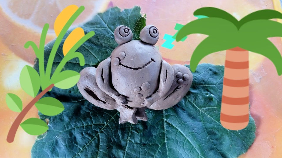 25 Easy Clay Frog Sculptures: How To Make a Clay Frog