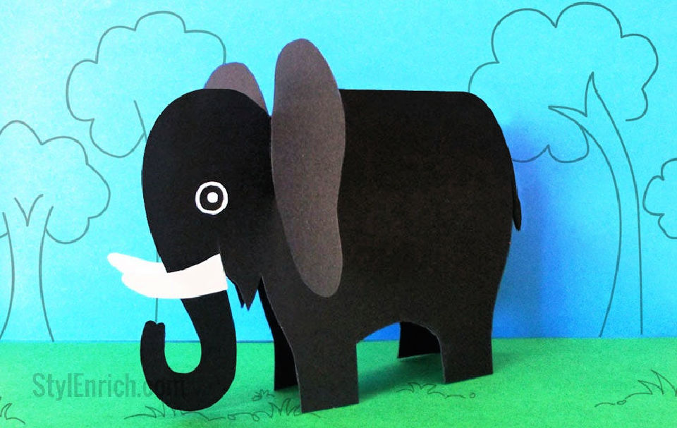 25 Fun Elephant Crafts and Arts for Kids