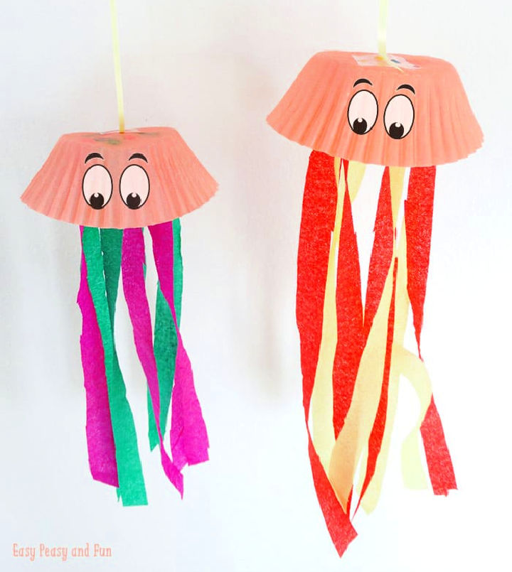 25 Easy Jellyfish Craft Ideas for Kids: Printable Template