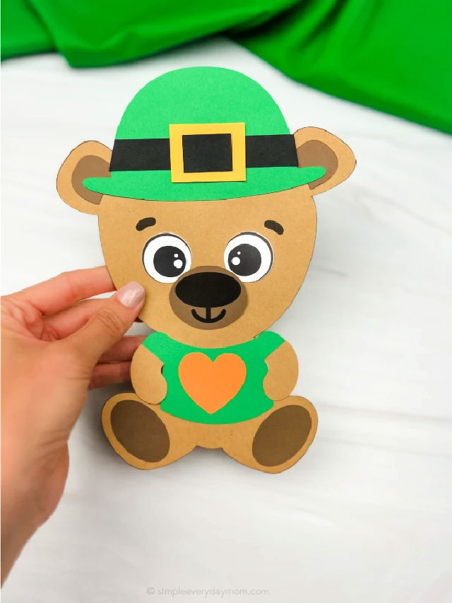 25 Easy Bear Crafts for Kids (Preschoolers and Toddlers)