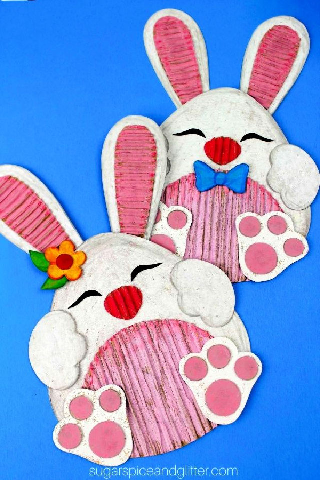 25 Easy Bunny Crafts for Kids: Rabbit Art and Craft Ideas