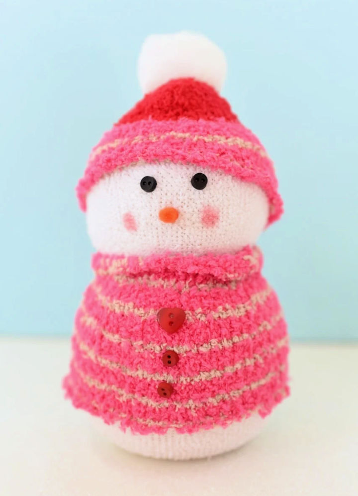 25 DIY Sock Snowman Craft Ideas: Learn How To Make