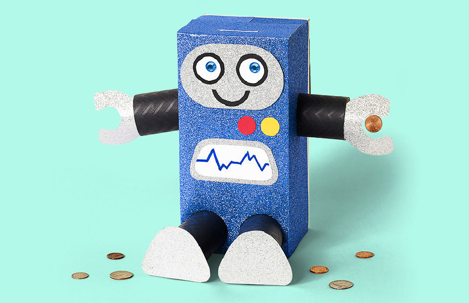 25 Robot Crafts for Kids (Preschoolers and Toddlers)