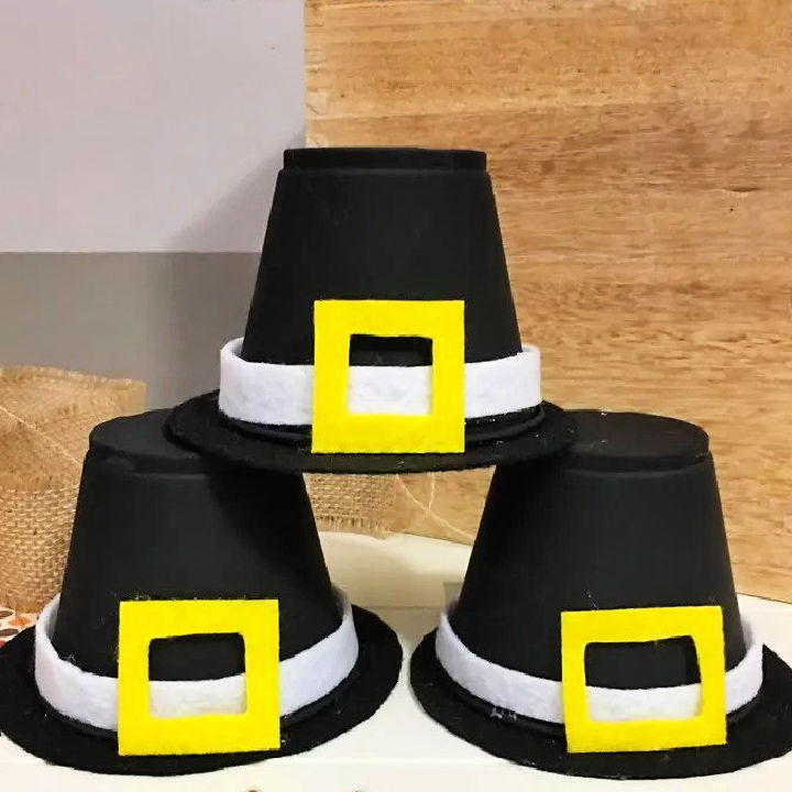 25 Pilgrim Hat Crafts and Patterns (Printable Template)
