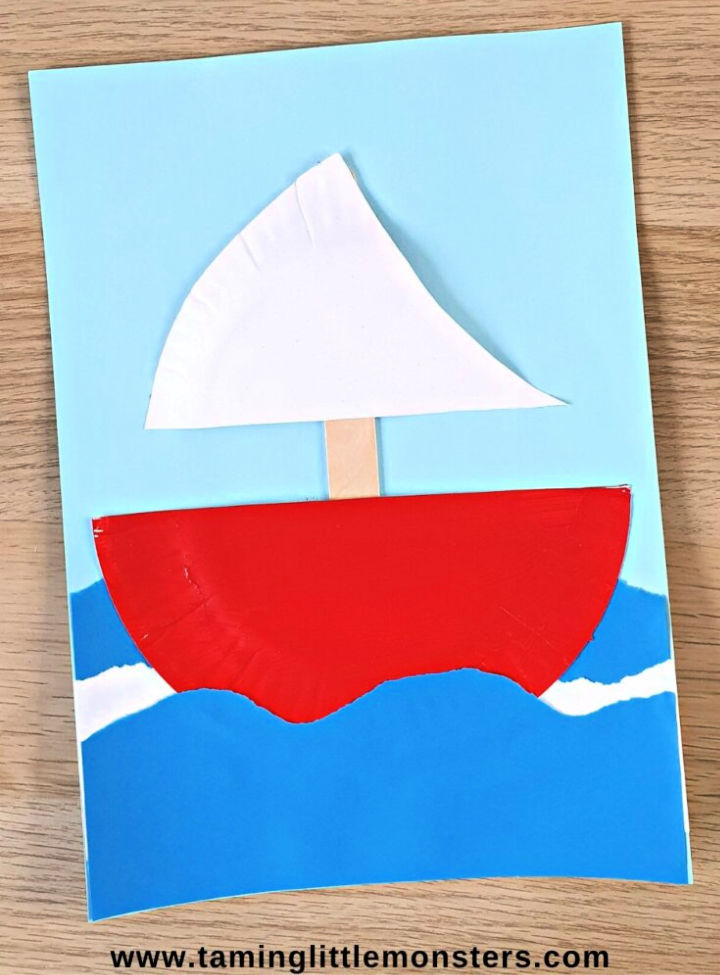 Paper Plate Boat Craft For Preschoolers at Jeff Updike blog