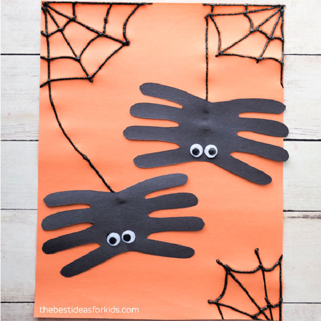 25 Easy Spider Crafts for Kids: Preschoolers & Toddlers