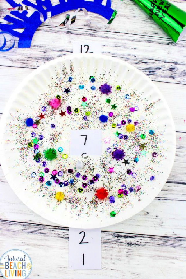 25 New Years Crafts for Kids (Preschoolers and Toddlers)